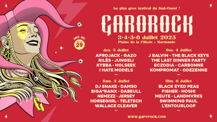 Garorock 2025 : le guide complet du festival à Marmande